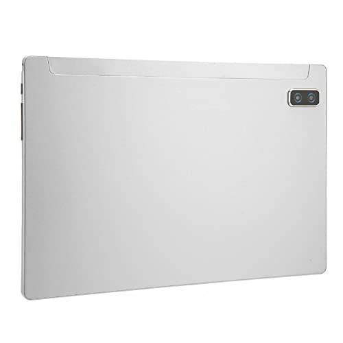 DAUZ Office Tablet, Tablet PC 8GB RAM 128GB ROM 8800mAh with Keyboard Mouse for School (Silver)