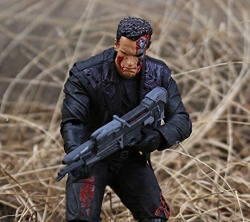 ZFFKY Terminator T-800 Arnold Schwarzenegger Action Figure Collectible Model Toy (1)