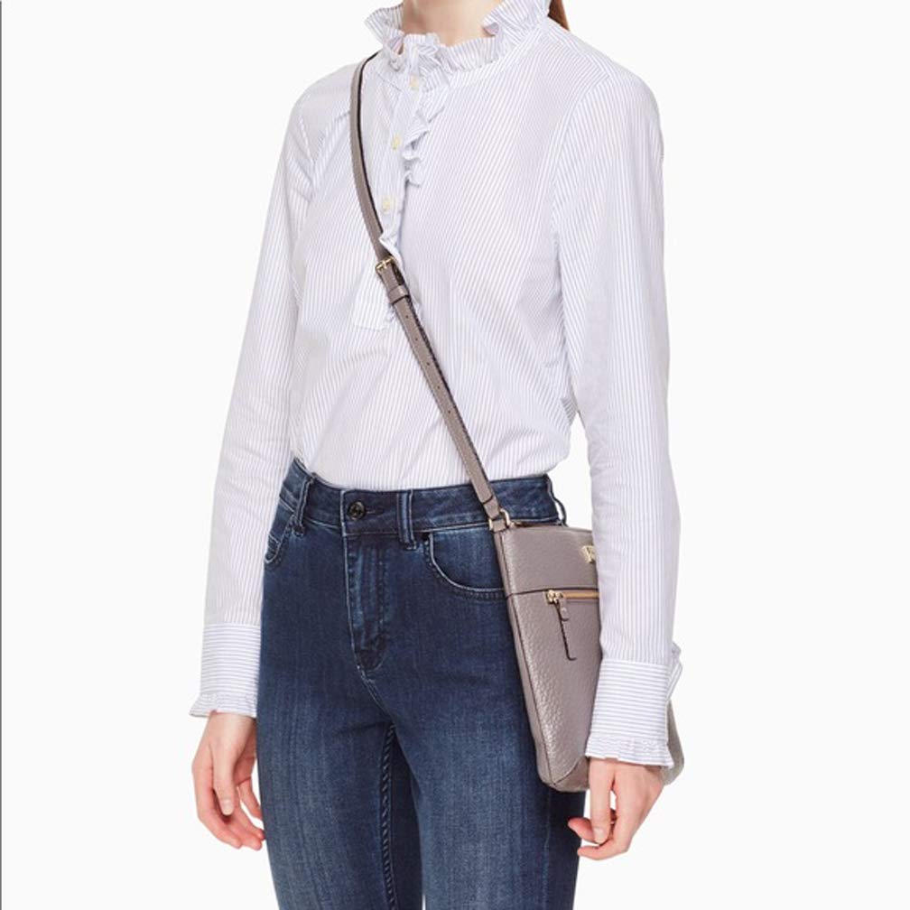 Kate spade New York Prospect Place Rima Crossbody (Hare Grey)