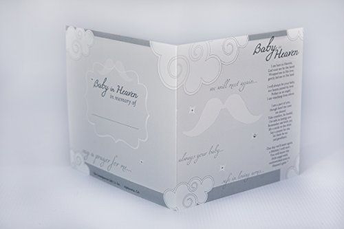 The Grandparent Gift Baby Heaven Infant Loss or Miscarriage Gift, Hanging Ornament or Sitting Mini Photo Frame with Sentiment