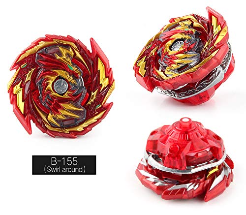 RGoal 4 in 1 Bey Burst Battaling Tops Set, Burst Starter Top Set with 4D Launcher(Gold)