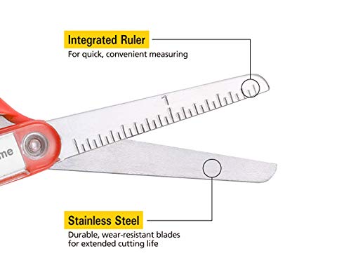 Stanley Guppy 5-Inch Blunt Tip Kids Scissors, Orange (SCI5BT-ORG)