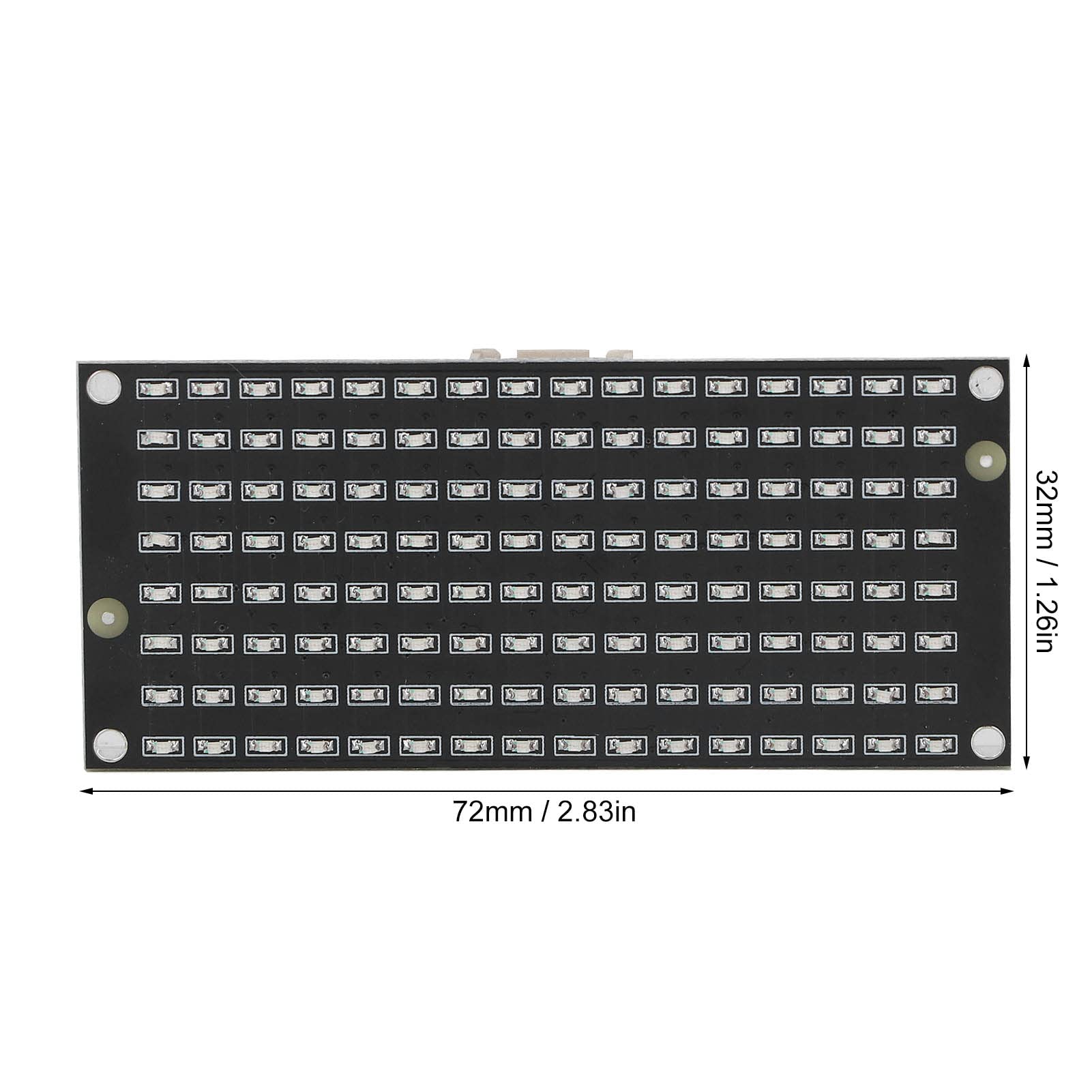 DC 3.3-5V 8 X 16 LED Light I2C Communication Display Module for Arduino Microbit