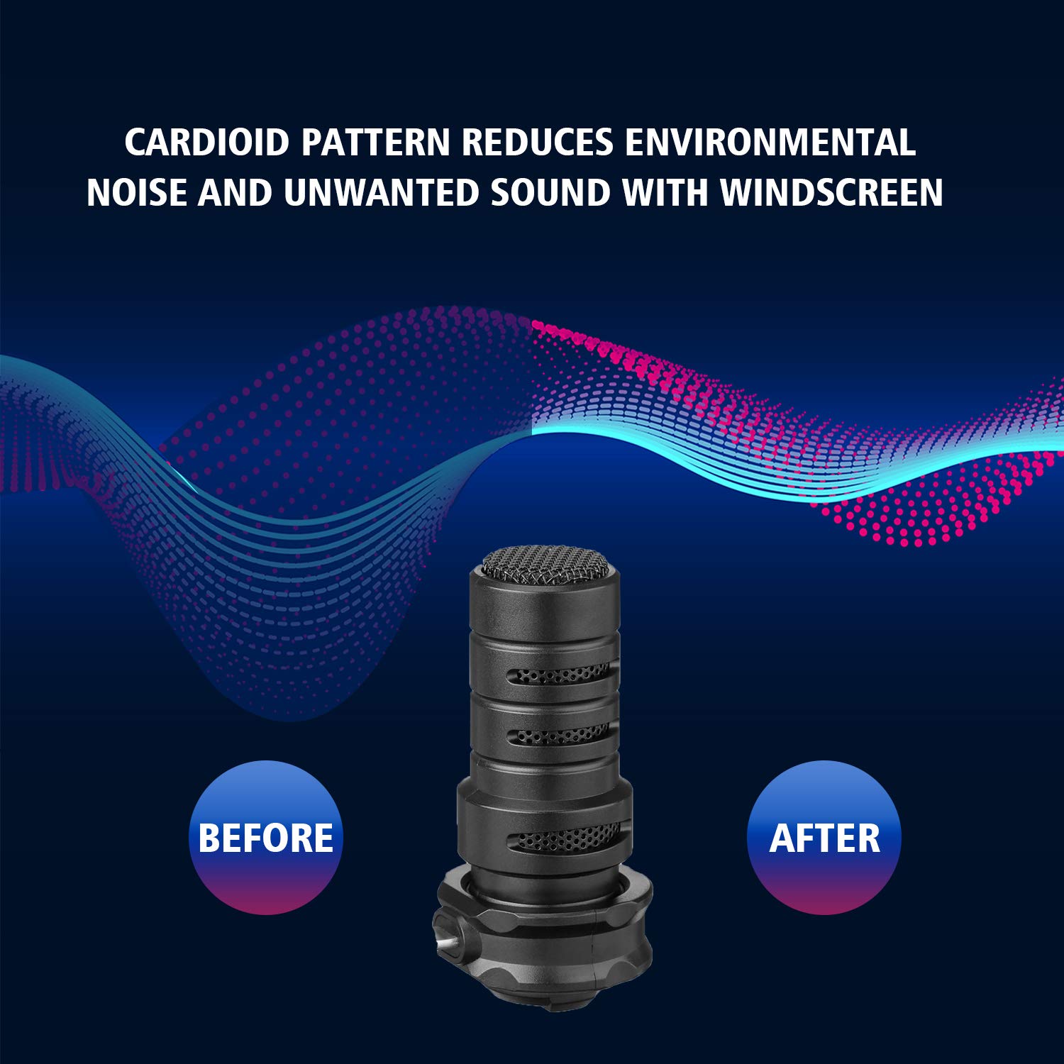 BOYA Cardioid Lightning Microphone for iPhone X Vlog, DM200 Digital MFI Lightning Mic with Superb Sound for iPhone 11 8 7 7plus iPad iPod Touch iOS Recording YouTube Video Vblog Livestream