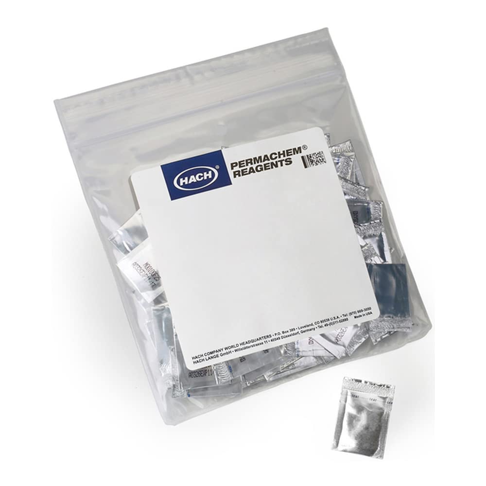 Hach 2106169 NitraVer® 5 Nitrate Reagent Powder Pillows, 10 mL, (Pack of 100)