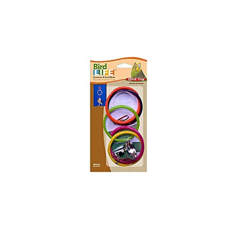 Penn Plax PP90281 Bird Life Super Olympic Rings & Bell
