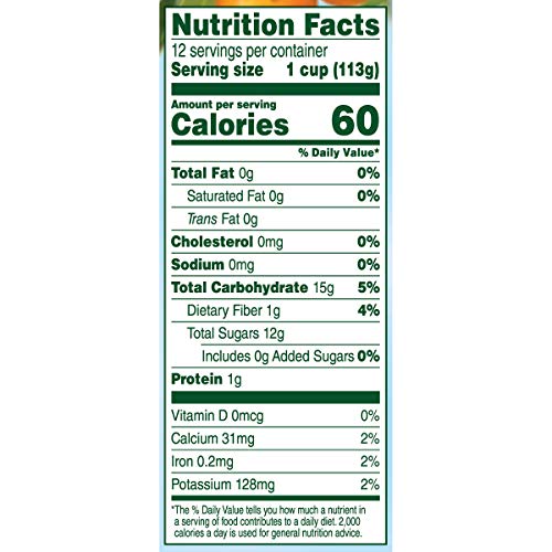 Del Monte Mandarin Orange in 100% Juice Snack Cups, 4-Ounce Cups (Pack of 12)