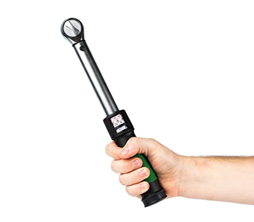 eTORK Click-Style Torque Wrench (3/8-Inch Drive) (Range: 50-250 Inch Pounds / 6-28 Newton Meters)