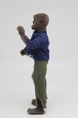Mego Action Figures, 8” New Mego Werewolf - Full Body Flock (Limited Edition Collector’s Item)