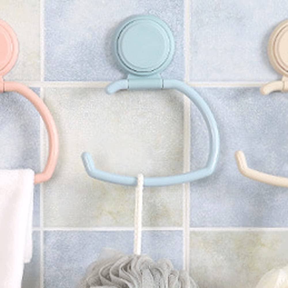 DEPILA Door Metal Hooks for Hanging Suction Cup Hooks for Shower, Bathroom, Kitchen, Glass Door, Mirror, Tile – Holder for Hanging Up to 6Lbs Hanger