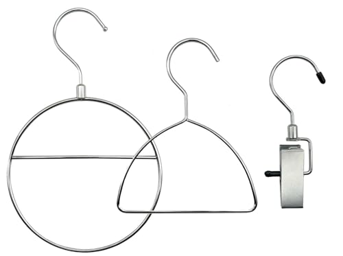 Hang-All Boot Clips, 6" Premium Chrome Metal with EuroClip, 10 CN