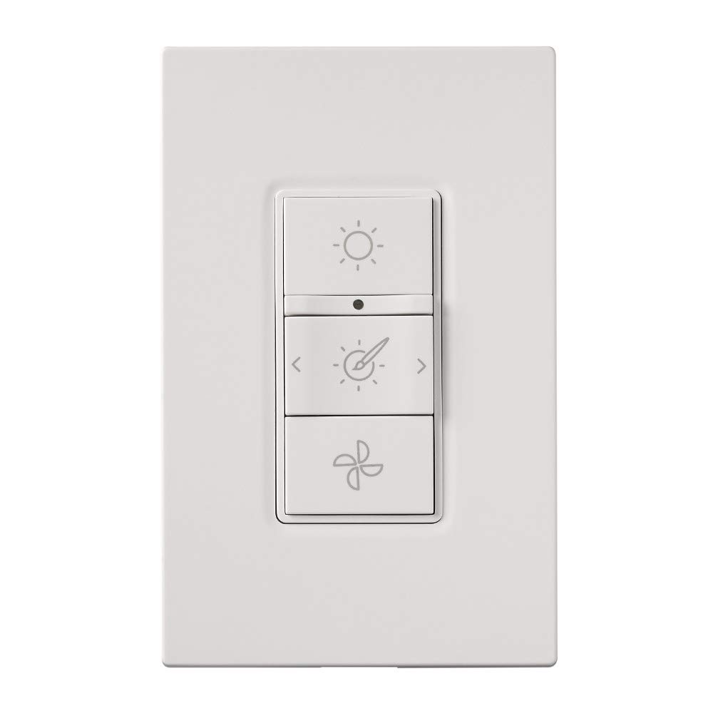 Broan-NuTone AER110RGBL ChromaComfort 110 CFM Ventilation Fan with 24 Color Selectable LED, 1.5 Sones, ENERGY STAR Certified, White