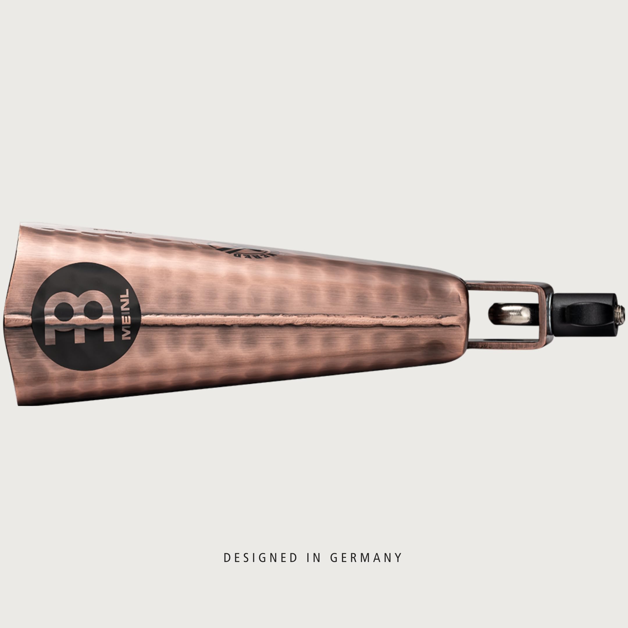 Meinl Percussion STB625HH-C 6 1/4-Inch Hand Hammered Steel Cowbell, Copper Color Finish