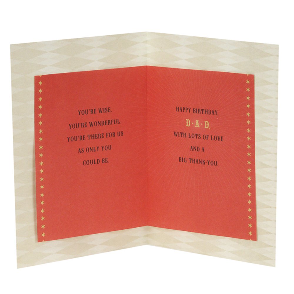 Hallmark Birthday Card for Dad (Cake and Candles)