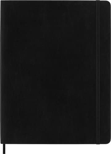 Moleskine Classic Notebook, Soft Cover, XL (7.5 x 9.5") Plain/Blank