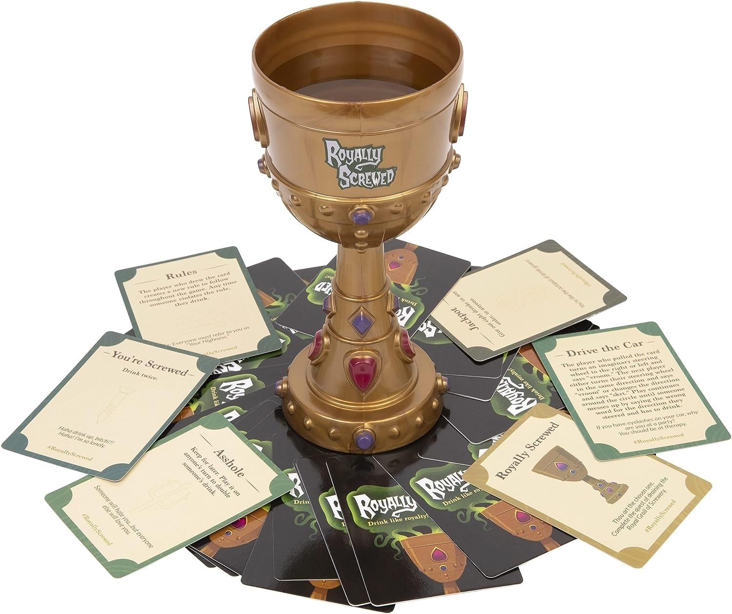 What Do You Meme Royally Screwed β The Competitive Party Game Where You May Get Screwed β by The Creators of Buzzed