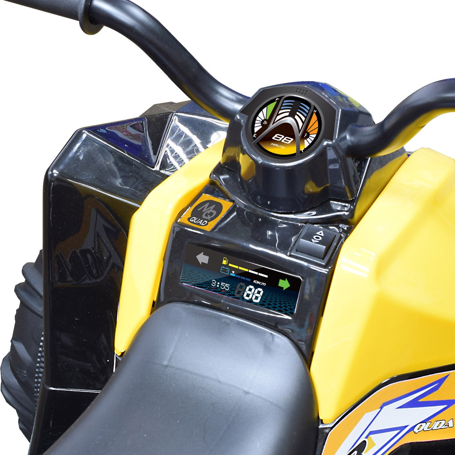 Kid Motorz Monster Quad in Black (12V) (Model: 1310)