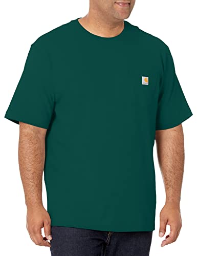 CarharttMenLoose Fit Heavyweight Short-Sleeve Pocket T-ShirtHunter GreenX-Large