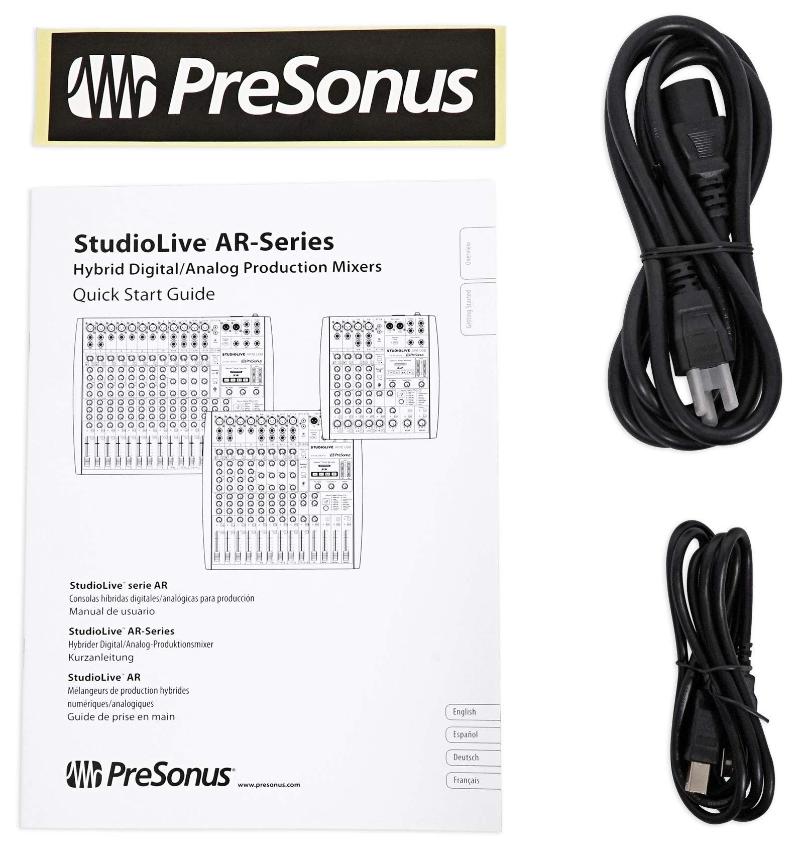 PreSonus StudioLive AR8 USB 8-Channel hybrid Performance and Recording Mixer