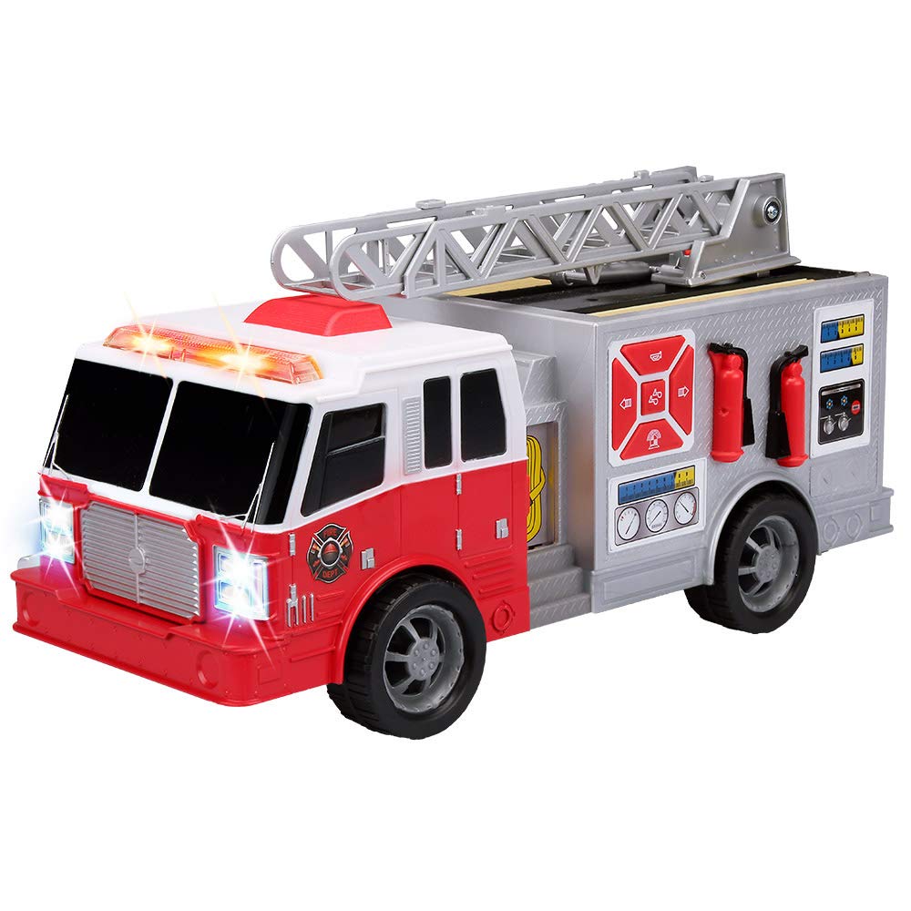 Kid Galaxy Road Rockers Motorized Fire Truck Vehicle w/Lights & Sounds