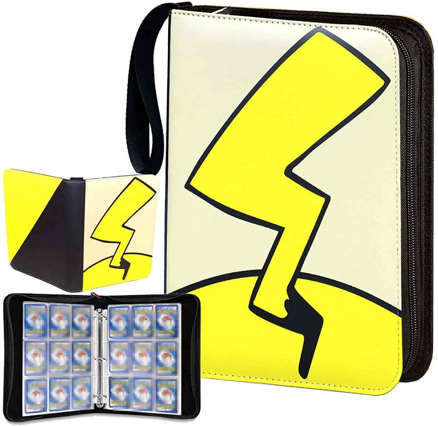Card Binder Holder,Card Holder Book Carrying Case,Holds Up to 720 Cards-Holder Album Binder Compatible with 40 Premium 9-Pocket Pages