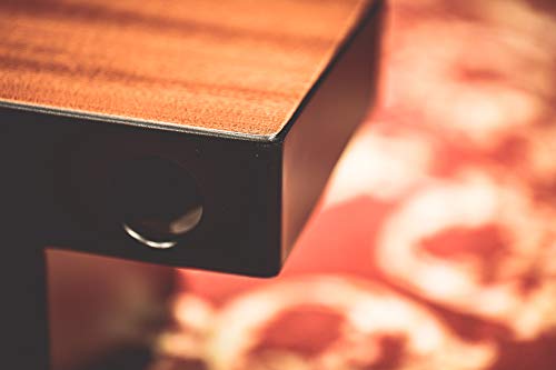 Meinl Pickup Slaptop Cajon Box Drum with Internal Snares and Forward Projecting Sound Ports - NOT MADE IN CHINA - Mahogany Playing Surface, 2-YEAR WARRANTY (PTOPCAJ4MH-M)