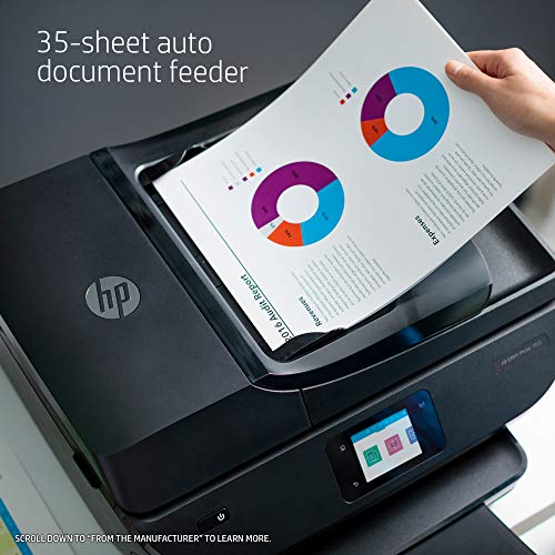 HP ENVY Photo 7855 All in One color Photo Printer with Wireless Printing, HP Instant Ink ready, Works with Alexa (K7R96A)