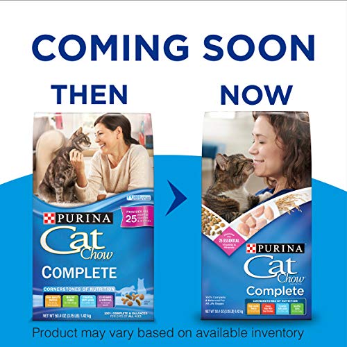 Purina Cat Chow High Protein Dry Cat Food, Complete - 22 lb. Bag