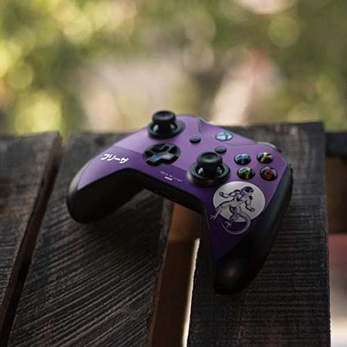 Skinit Decal Gaming Skin Compatible with Xbox One S Controller - Officially Licensed Dragon Ball Z Frieza Monochrome Design