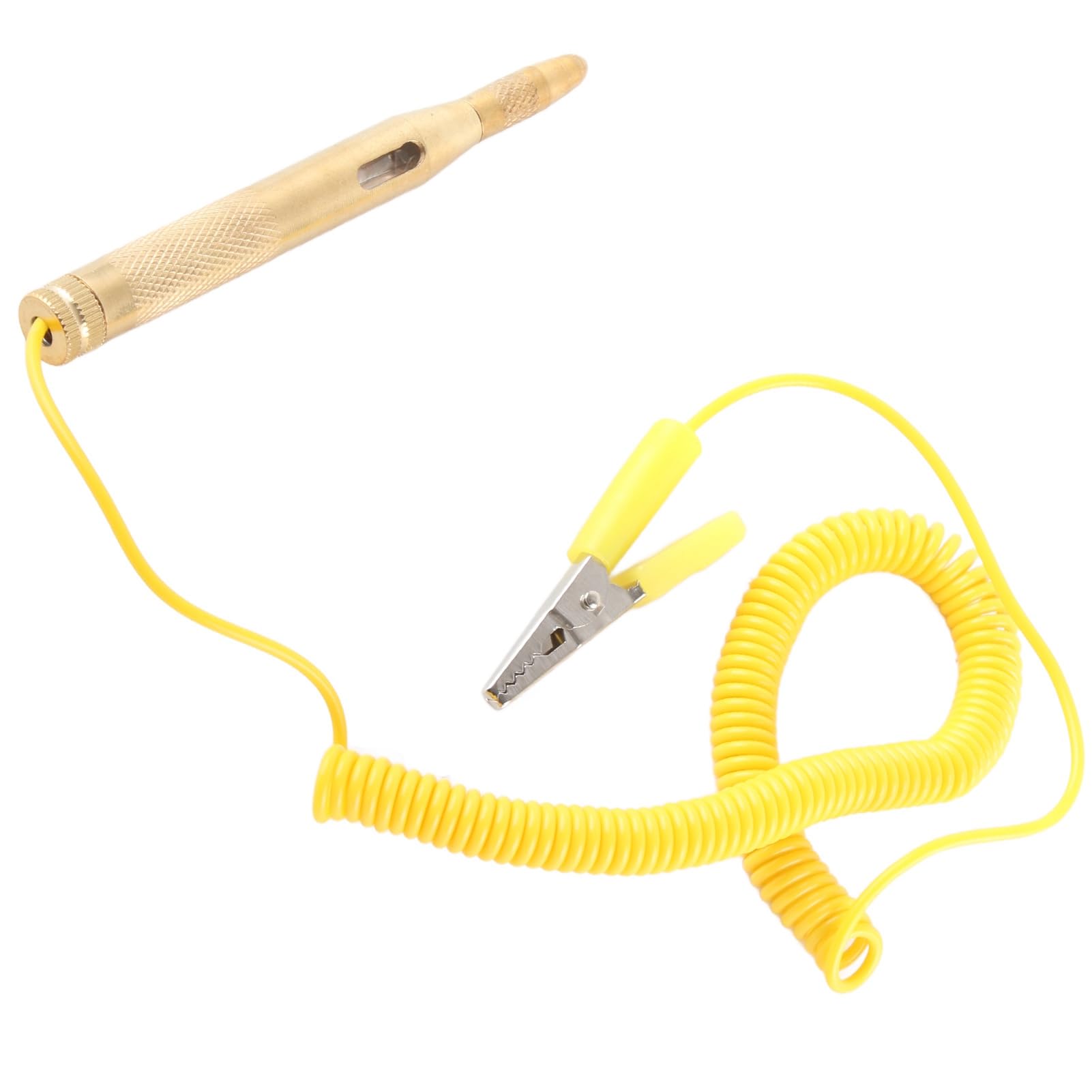 Circuit Tester Light Bulb, 100cm/ 39.3in Cable Length Auto Car Vehicle Circuit Tester DC 6V 12V 24V Light Bulb Voltage Test Pen Pencil with Stainless Probe