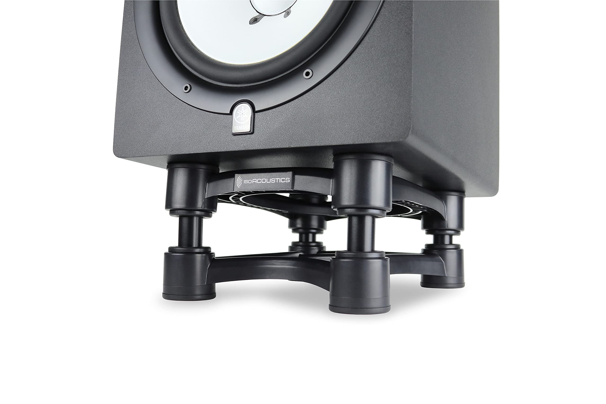 IsoAcoustics Iso-Stand Series Speaker Isolation Stands with Height & Tilt Adjustment: Iso-200 (7.8” x 10”) Pair