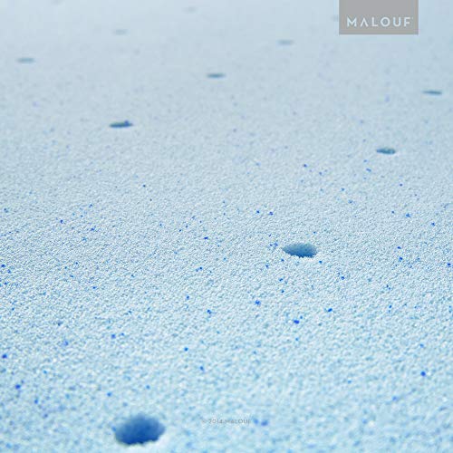 ISOLUS Ventilated Gel Memory Foam Mattress Topper, Queen