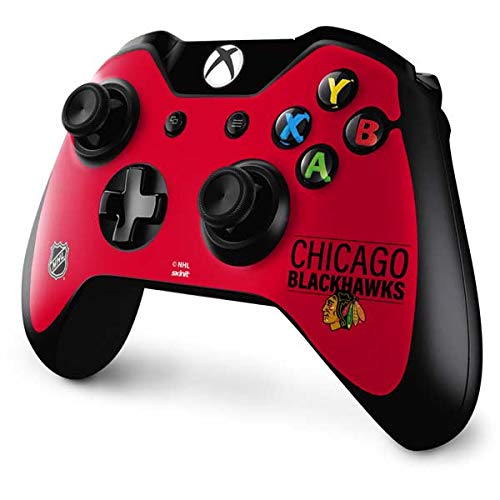 Skinit Decal Gaming Skin Compatible with Xbox One Controller - Officially Licensed NHL Chicago Blackhawks Lineup Design