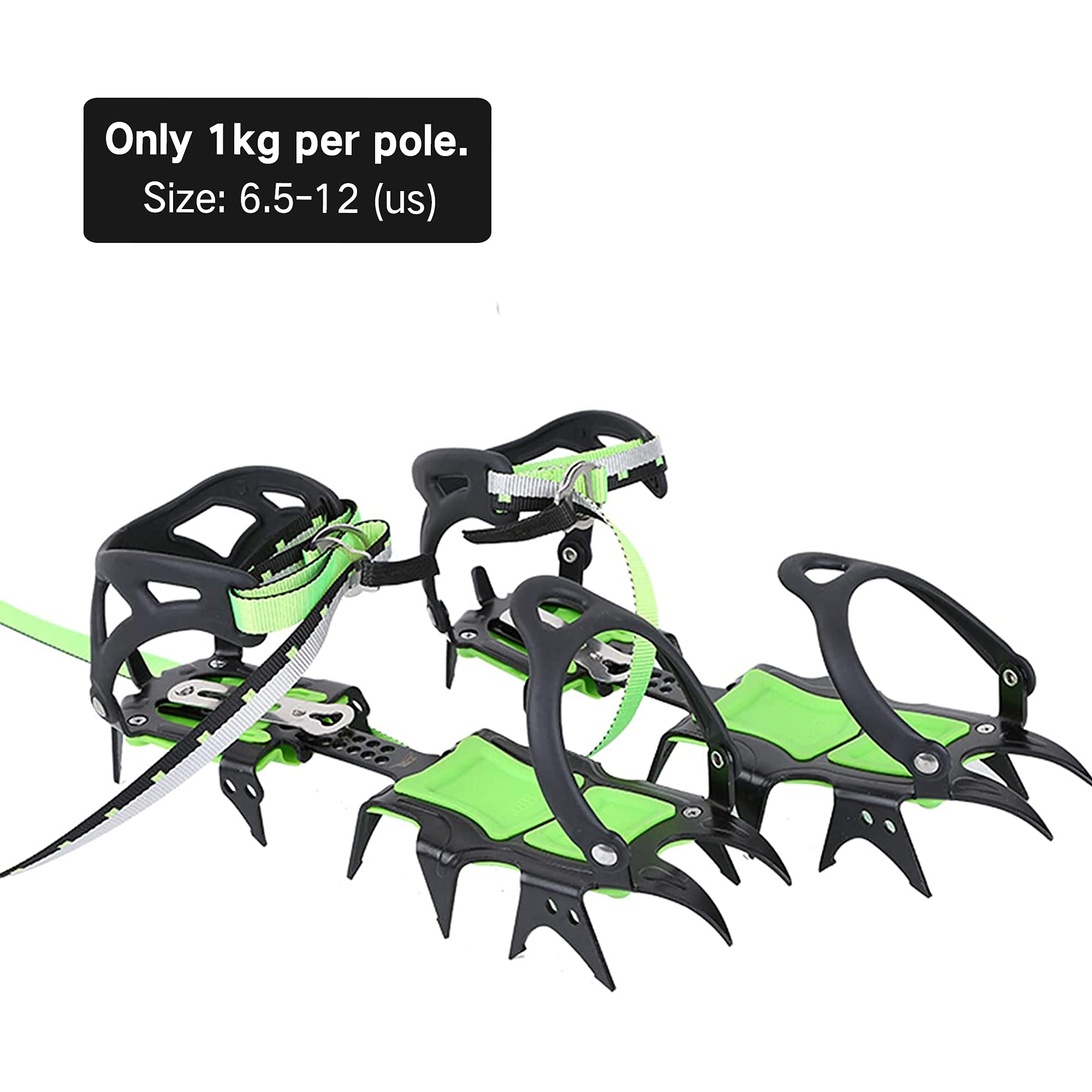 BRS HuaYe Professional Edition Fourteen Teeth Ice Crampons Winter Snow Boot Shoe Covers Gripper BRS-S1A
