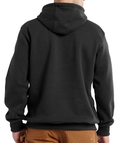 Carhartt Men's Rain Defender Loose Fit Heavyweight Sweatshirt, Black, XX-Large