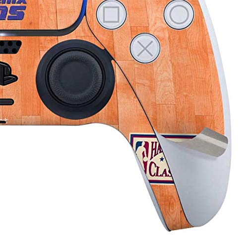Skinit Decal Gaming Skin Compatible with PS5 Bundle - Officially Licensed NBA Phoenix Suns Hardwood Classics Design