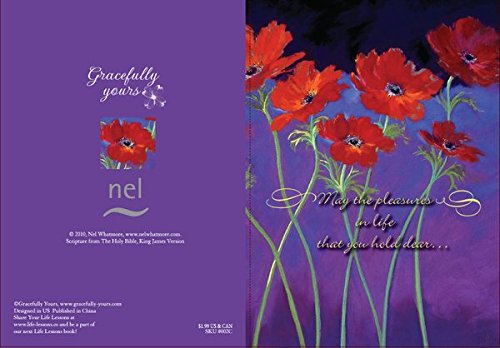 Gracefully Yours Blooming Wishes Birthday Greeting Cards featuring Nel Whatmore, 12, 4 designs/3 each with Inspirational Message