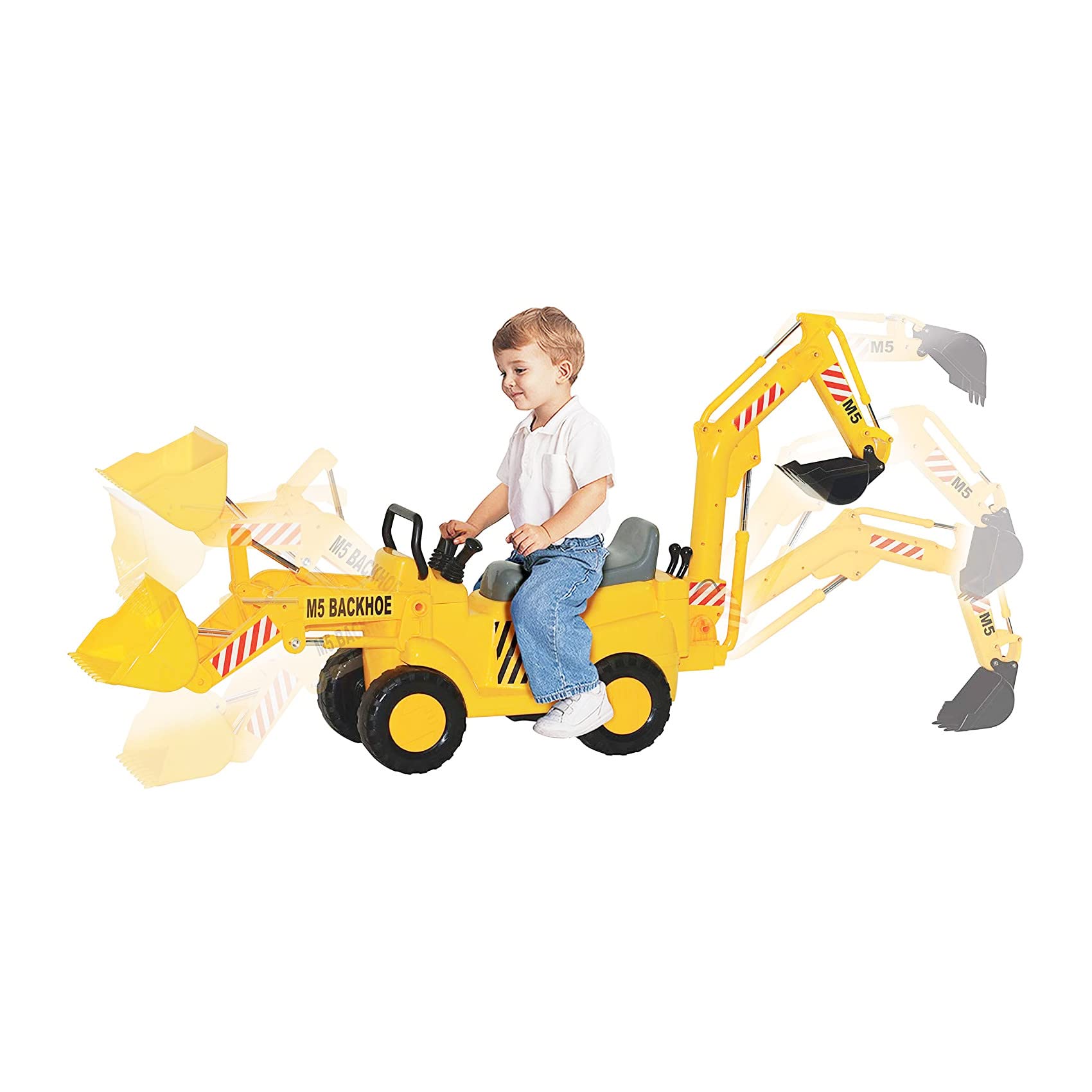 Skyteam 89898 Backhoe Loader Ride-On Large