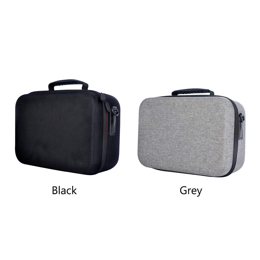 CALIDAKA All-in-One VR Hard Carrying Case Compatible for Oculu s Quest 2, Waterproof VR Gaming Headset Bag with Handle, Durable VR Protective Travel Case, 12.6x9.05x4.9 Inch