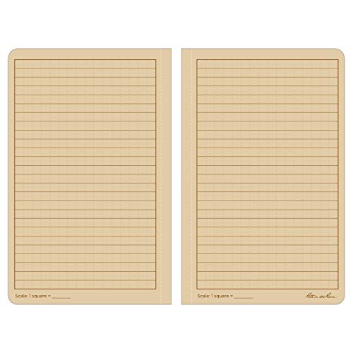 Rite in the Rain Weatherproof Tactical Field Kit: MultiCam CORDURA® Fabric Cover, 4.625" x 7.25" Tan Tactical Notebook, Weatherproof Pen (No. 980M-KIT)