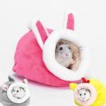 Hamster Bed Rodent/Guinea Pet Supplies Pig/Rat/Hedgehog Cotton Small Animal Mats(Yellow)