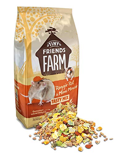 Supreme Tiny Friends Farm Reggie Rat and Mimi Mouse Tasty Mix 2lb