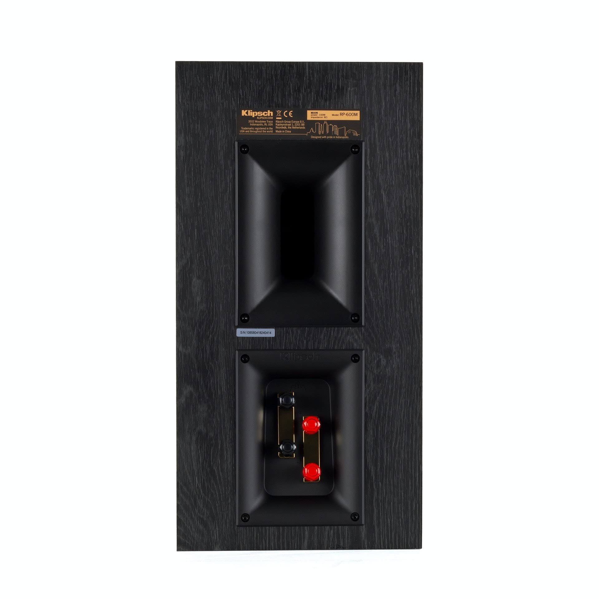 Klipsch RP-600M Reference Premiere Bookshelf Speakers - Pair (Ebony)