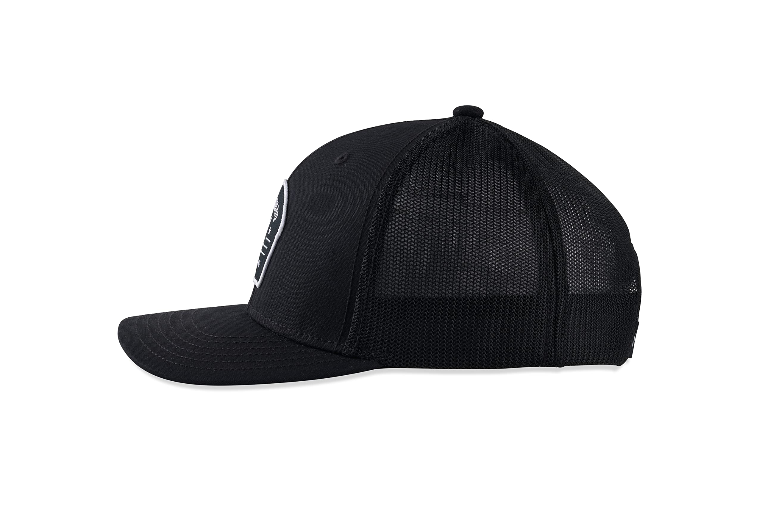 Callaway Golf 2022 Trucker Adjustable Hat, Adjustable Size, Black Color