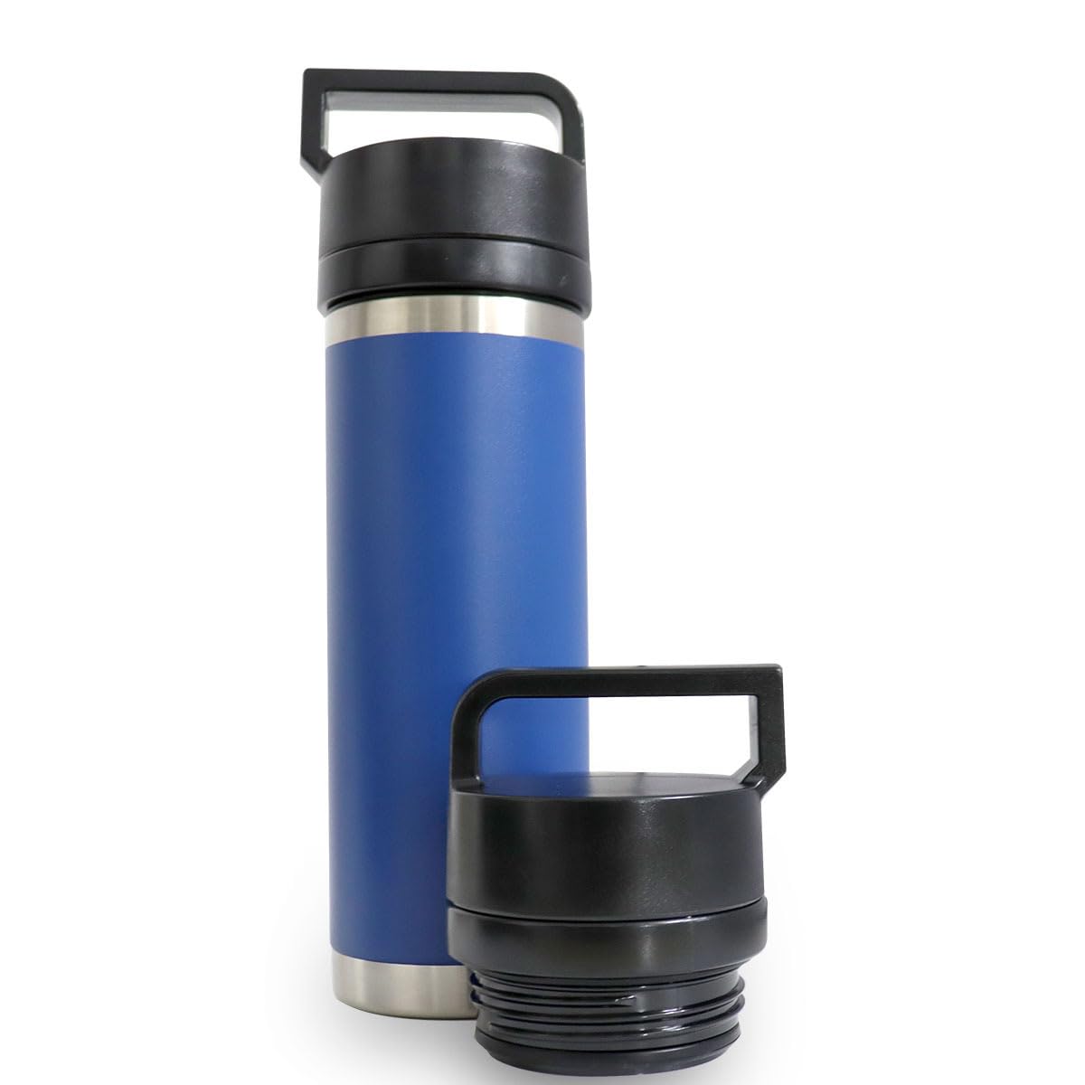 Chug Caps with Ice Blocker Fit for YETI Rambler Bottle and Other Bottles, Replacement Accessories Cap lid Prevent Penetrating Cubed or Crushed Ice during a Drink Fits 18/26/ 36/64 oz Bottles