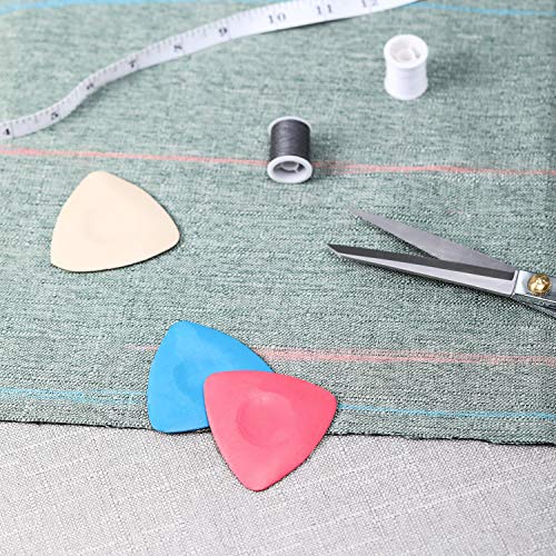 Mr. Pen- Tailors Chalk, 8 Pack, Sewing Chalk for Fabric, Tailors Chalk for Fabric, Fabric Chalk, Fabric Chalk for Sewing, Triangle Fabric Chalk, Tailor Chalk, Fabric Marker, Sewing Supplies