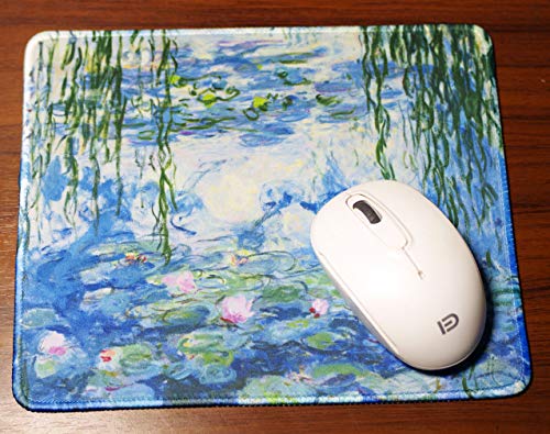 VIVIPOW Claude Monet Paintings Mouse Pad (Water Lilies)