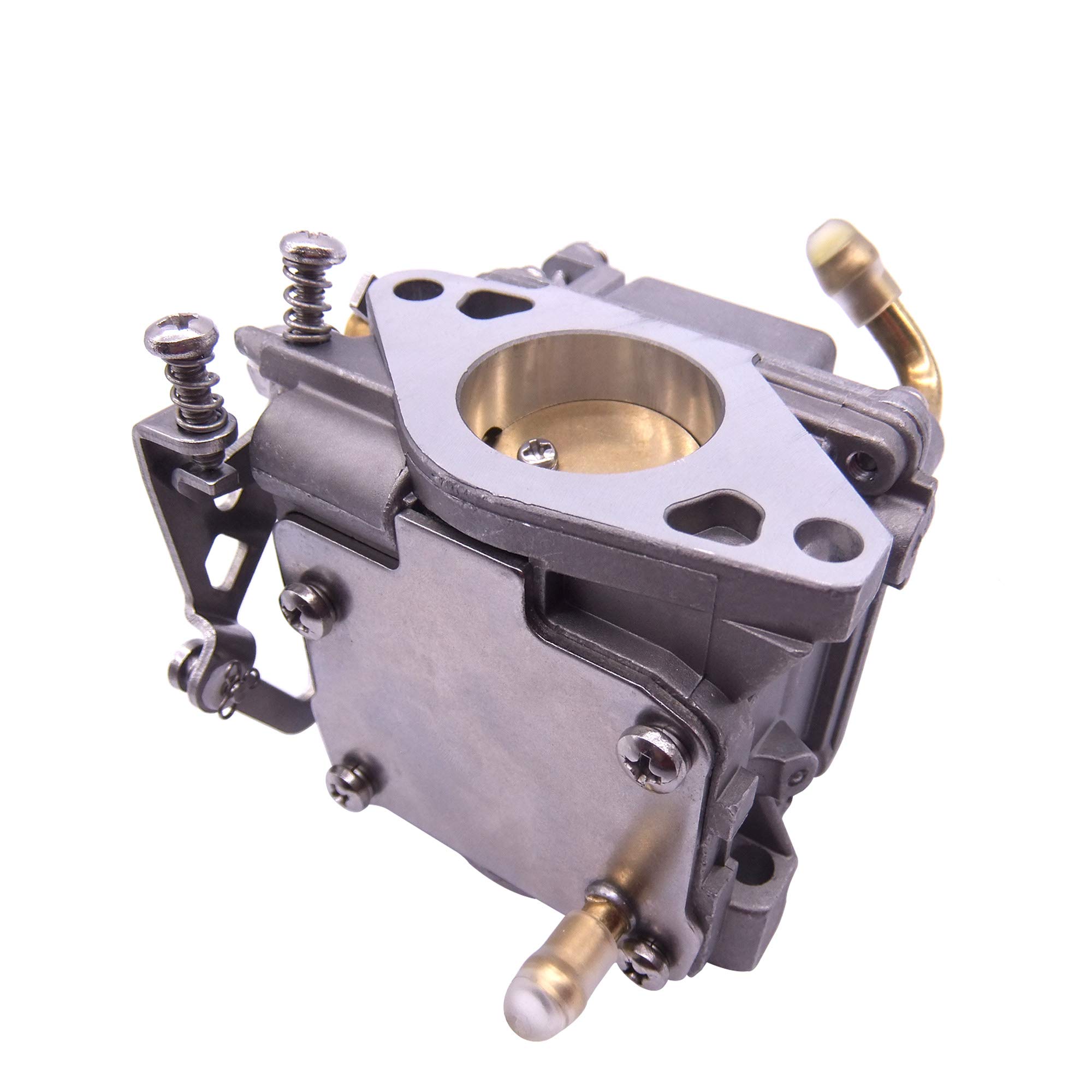 Boat Motor 853720T15 853720T21 8M0109535 Carburetor Assembly for Mercury Marine Mercruiser Quicksilver / 5040597 for Evinrude Johnson OMC BRP Outboard Engine 15HP 4-Stroke, Remote Model