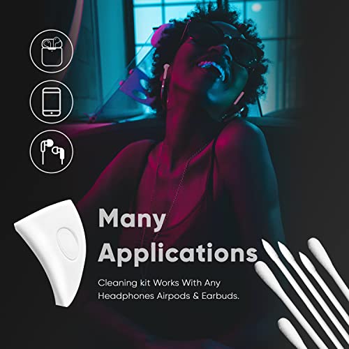 KOTTO 24 PCS Earbud Cleaner Kit, Earbuds Cleaning Putty, AirPod Cleaner Kit, Easily Remove Ear Wax and Dirt from Headphone/Earbud/AirPods/Charging Cases/Laptop/Phone/Earphones/Camera (24 PCS)