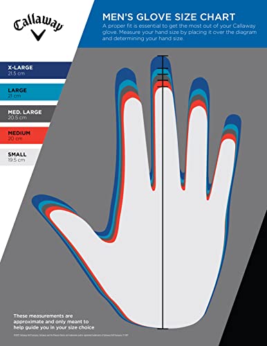 Callaway Golf Thermal Grip Gloves (2-Pack) (Standard, Medium, 2019)